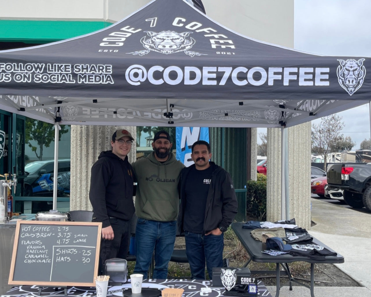 Code 7 Coffee - Serving the Caffeinated Majority